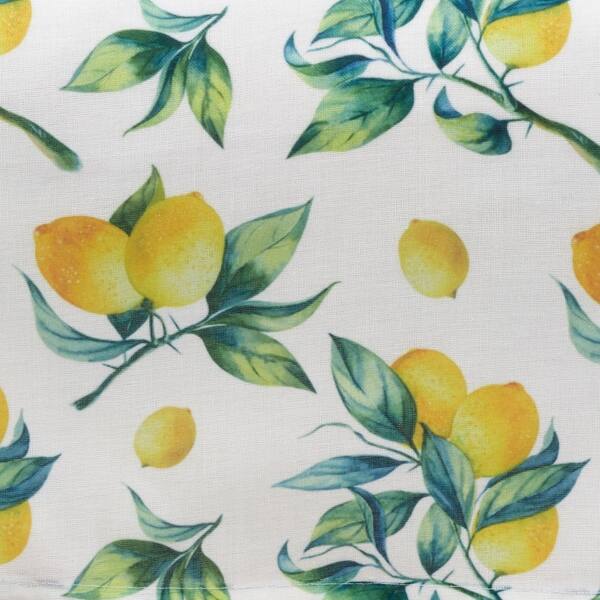 Table Topper with Lemon Print Design - Bed Bath & Beyond - 26960232
