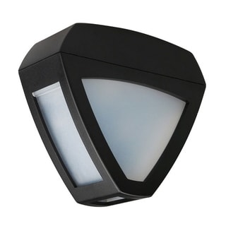 ALEKO Outdoor Solar Powered Wall Mounted Pathway LED Light - Bed Bath ...