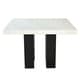 Steve Silver Mhlanga White Square 9-piece Counter-height Dining Set ...