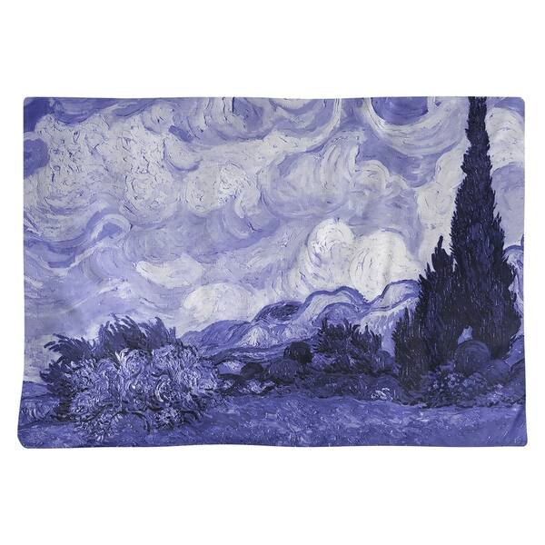 Vincent Van Gogh Blue Wheatfield with Cypresses Placemat - 18 x 14 ...