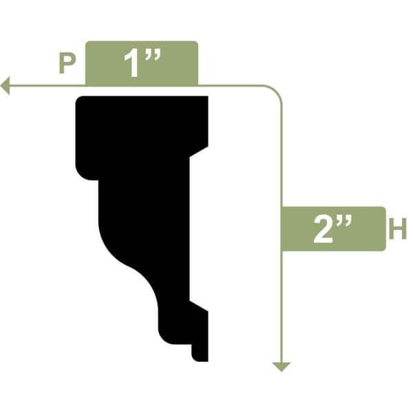Rake Moulding - Bed Bath & Beyond - 27033845