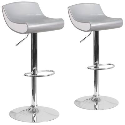 Adjustable Plastic Barstool - Overstock - 27085782