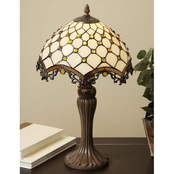 Tiffany-style Jewel Roman Table Lamp - Bed Bath & Beyond - 27102540