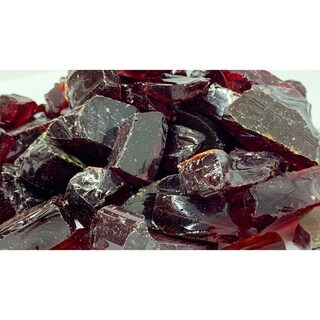 1 1/4" Fireglass Rocks Dark Red - 10lb box - Bed Bath & Beyond - 27104215