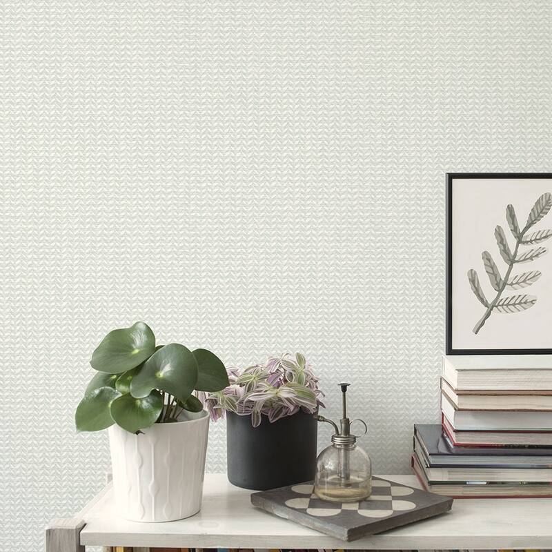 Mini Leaf Texture Wallpaper - Overstock - 27113062