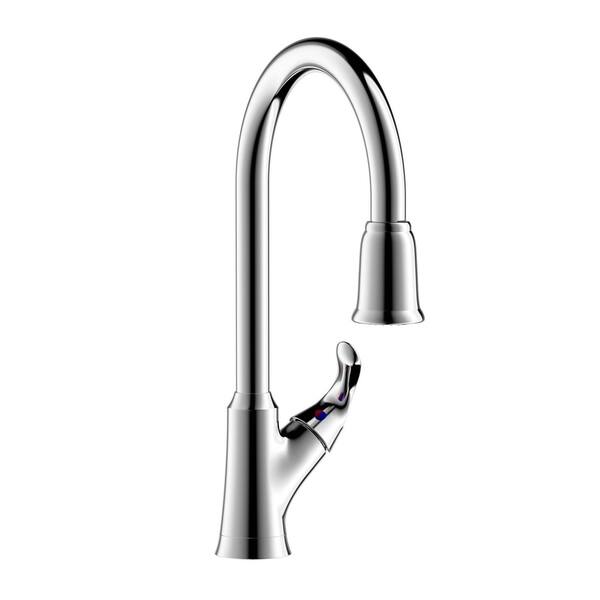 Arts et Metiers 1 or 3 Hole Pull-Down Kitchen Faucet - Bed Bath ...