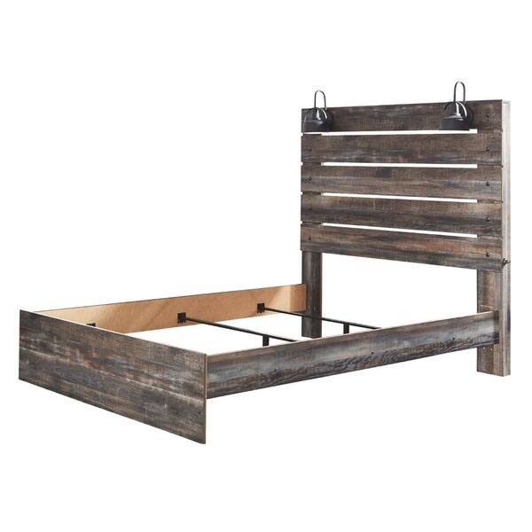 Drystan Rustic Panel Bed - On Sale - Bed Bath & Beyond - 27123868