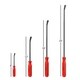 Pry Bar – 4 Piece Breaker and Crowbar Hand Tool Set with Ergonomic ...