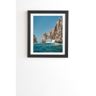 Deny Designs Cabo Sea Framed Wall Art (3 Frame Colors) - Blue - Bed ...