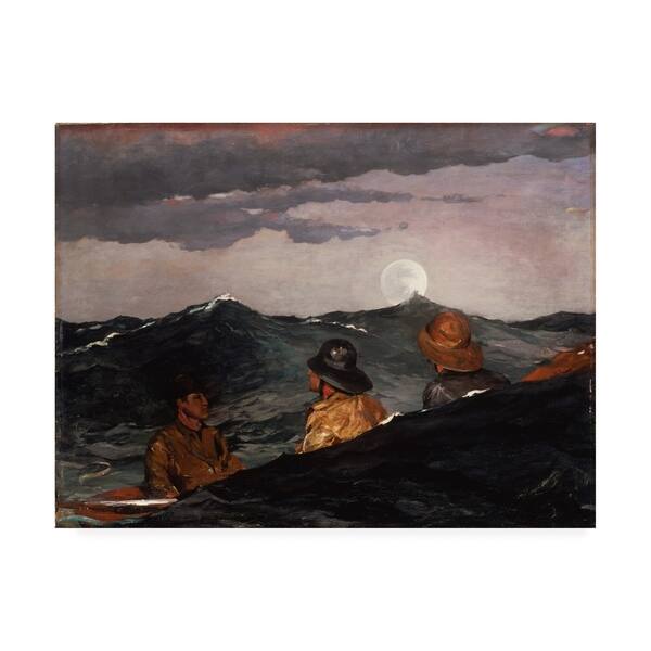 Winslow Homer 'Kissing the Moon ' Canvas Art - Bed Bath & Beyond - 27191026