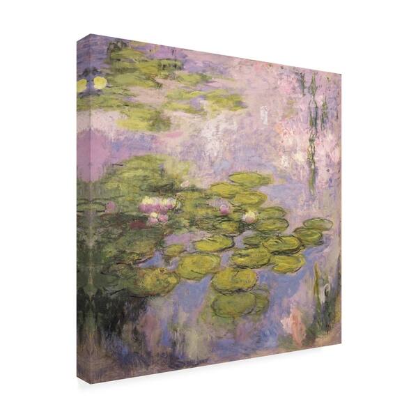 Claude Monet 'Nympheas' Canvas Art - Bed Bath & Beyond - 27191096