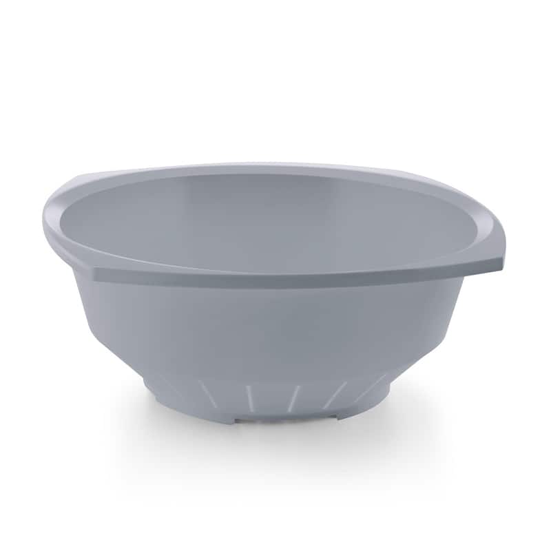 YBM Home 14 In. Round Deep Plastic Colander for Pasta, Vegetables ...