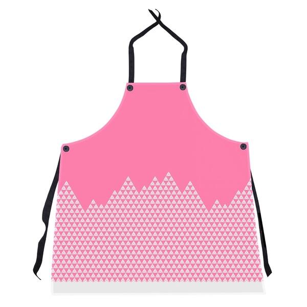 Katelyn Elizabeth Pink Mountain Pattern Apron - 27 x 30 - Bed Bath ...