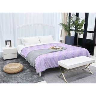 Katelyn Elizabeth Purple & White Cupcake Pattern Comforter - Bed Bath ...