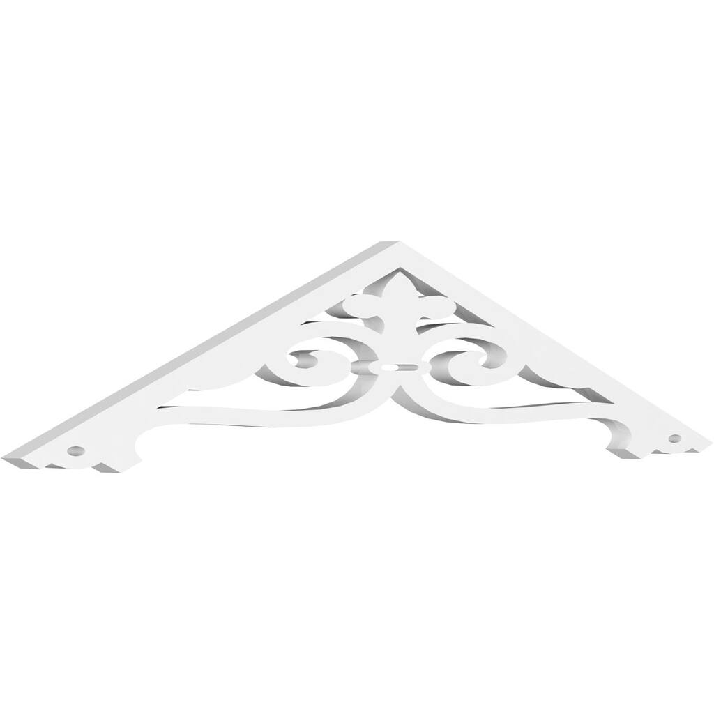 Finley Architectural Grade PVC Gable Pediment - Overstock - 27415403