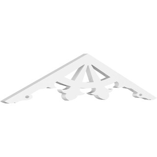 Riley Architectural Grade PVC Gable Pediment - Bed Bath & Beyond - 27415407
