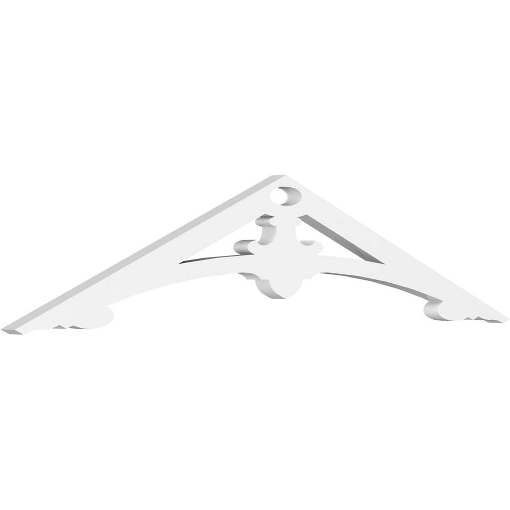 Sellek Architectural Grade PVC Gable Pediment - Overstock - 27415419