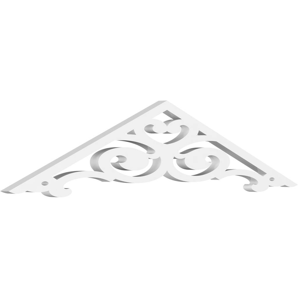 Hurley Architectural Grade PVC Gable Pediment - Overstock - 27415426
