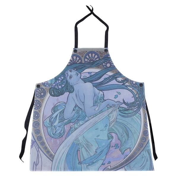 Alphonse Mucha The Dance in Blue Apron - 27 x 30 - Bed Bath & Beyond ...