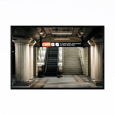 Noir Gallery Toronto TTC Station Architecture Framed Art Print ...