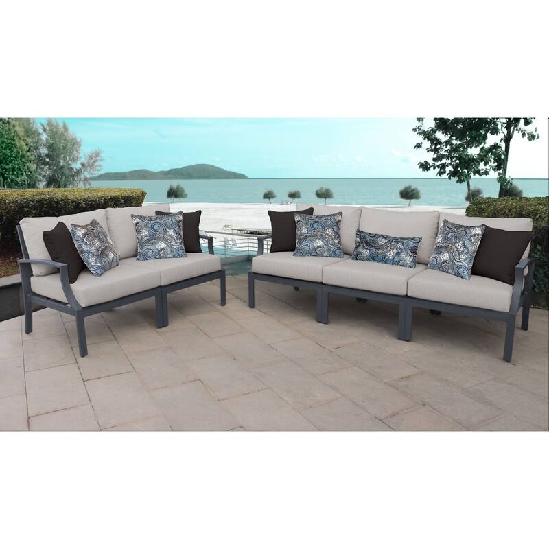 Moresby 5-piece Outdoor Aluminum Patio Furniture Set 05a by Havenside ...
