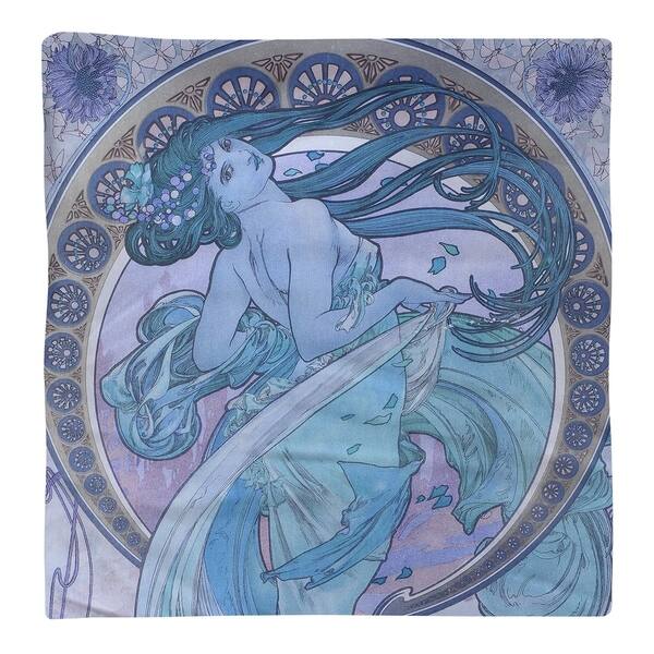 Alphonse Mucha The Dance in Blue Napkin - Bed Bath & Beyond - 27495973