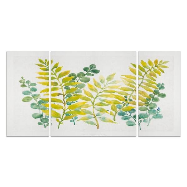 Mixed Greenery II-A Premium Multi Piece Art available in 3 sizes - Bed ...