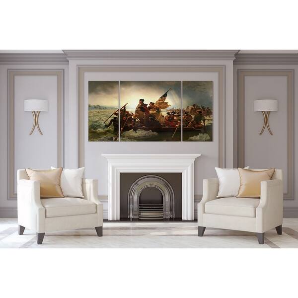 Washington Crossing the Deleware-A Premium Multi Piece Art available in ...