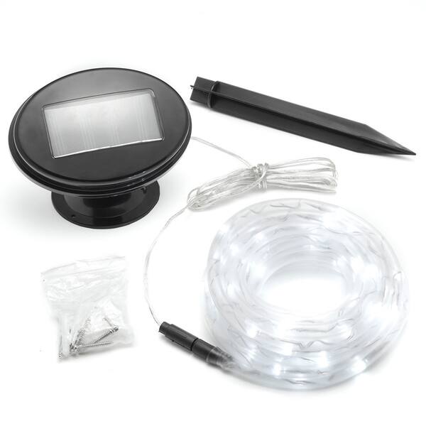 Waterproof Solar White LED Rope Lights for Christmas Wedding - Bed Bath ...