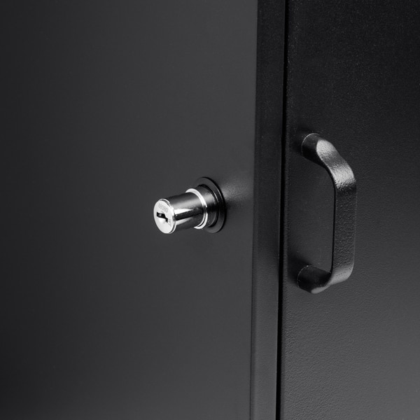 MPB-600 Black Parcel Box with Package Compartment - On Sale - Bed Bath ...