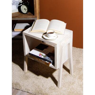 Aurora Home Small Stackable Wood Table - Overstock - 27565090