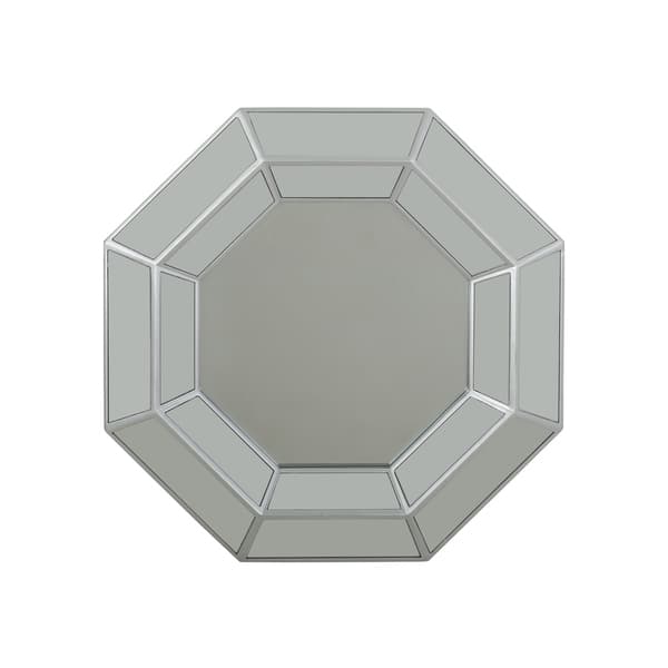 Crider Modern Raised Octagon Mirror with Accents by Christopher Knight ...