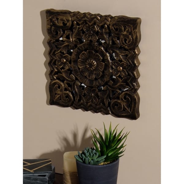 Aurora Home Square Decorative Wall Panel - On Sale - Bed Bath & Beyond ...