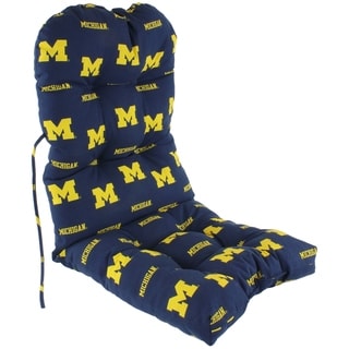 Michigan Wolverines Adirondack Chair Cushion - Bed Bath & Beyond - 27587917