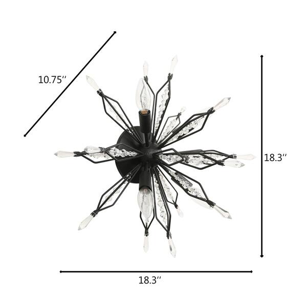 Orbital 4-light Carbon Ceiling Light - Bed Bath & Beyond - 27588258