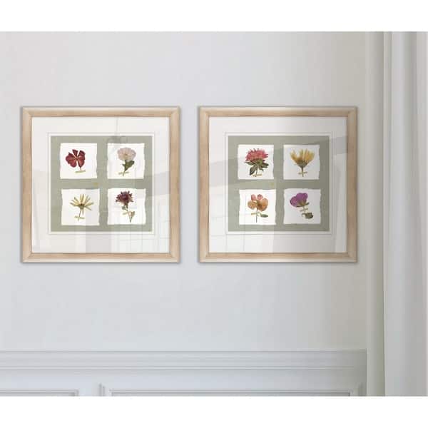Pressed Blooms I -Framed Set - Bed Bath & Beyond - 27599492