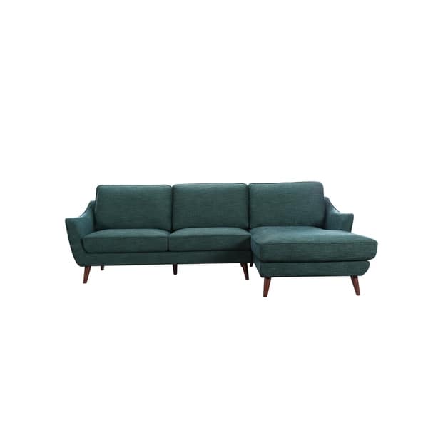 Babu Evergreen Mid Century Modern Sectional - Bed Bath & Beyond - 27616392