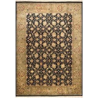 Handmade One-of-a-Kind Maha Wool Rug (India) - 10' x 14' - Bed Bath ...