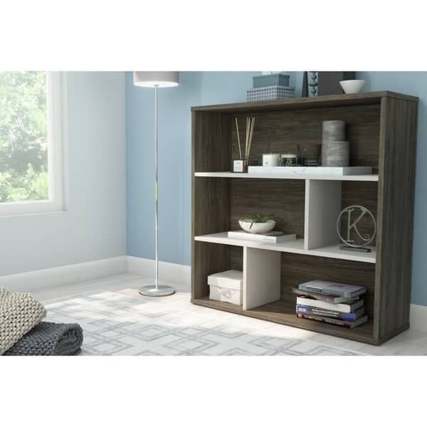 Bestar Fom Asymmetrical Shelving Unit - Bed Bath & Beyond - 27635309