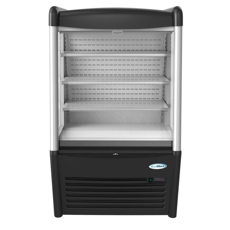 KoolMore 36" Open Air Merchandiser Grab and Go Refrigerator with LED ...