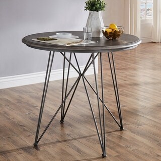 Middlebrook 36-inch Round Solid Wood Counter-Height Dining Table - On ...