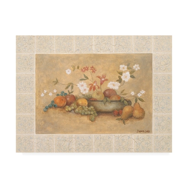 Debra Lake 'Fruit A' Canvas Art - Bed Bath & Beyond - 27702638