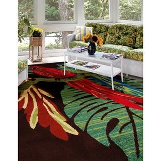 Andros Parrots Brown Rug - Bed Bath & Beyond - 27733140