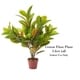 36" Faux Croton Plant- Realistic Croton Natural and Lifelike Imitation ...
