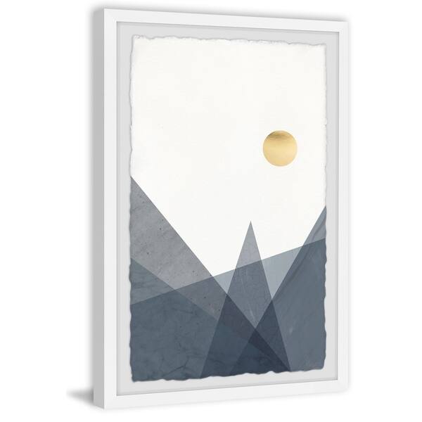 Handmade Pick the Golden Moon Framed Print - Bed Bath & Beyond - 27810912