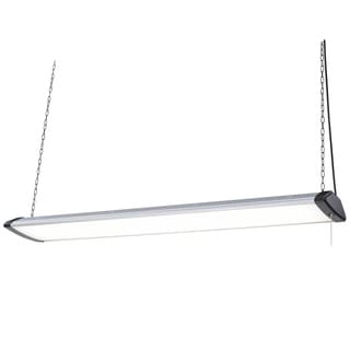 Lucent 48 inch LED Plug-In Utility Shop Light 4800 Lumens - 48-in W x 2 ...