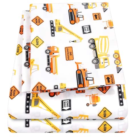Transportation Sheet Set by Sweet Home Collection - Multi - On Sale ...