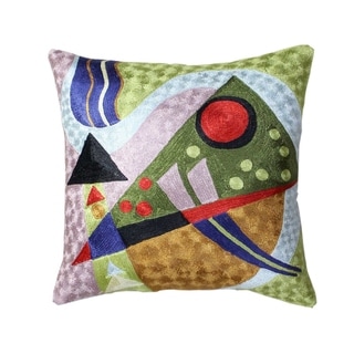 Kandinsky Composition VII Hand-Embroidered Decorative Pillow Cover ...