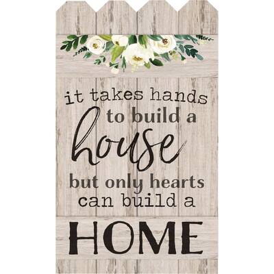 It Takes Hands To Build A House But Only Hearts Can Build A Home ...
