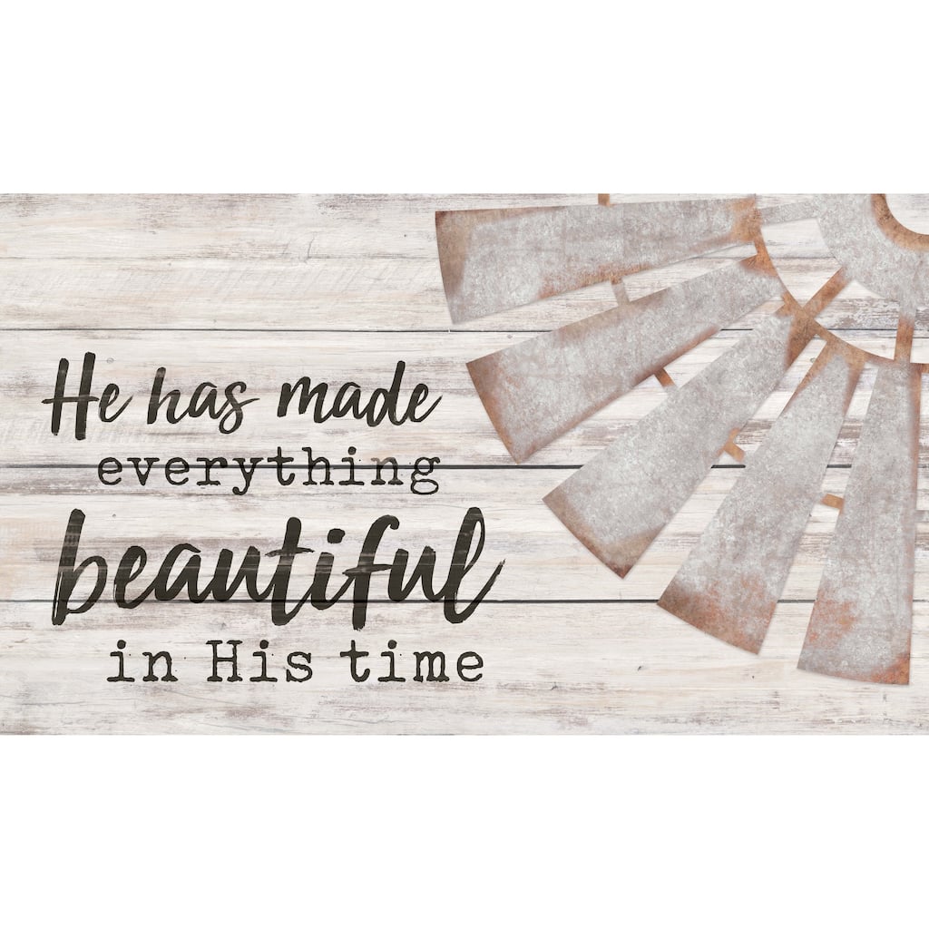 He Has Made Everything Beautiful In Its Time Embellished Décor - N/A ...